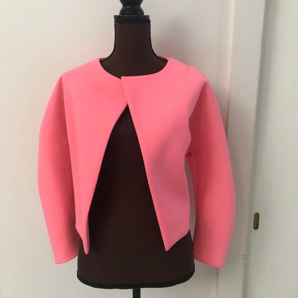 Jackets & Coats | Warm Pink Structural Jacket | Poshmark